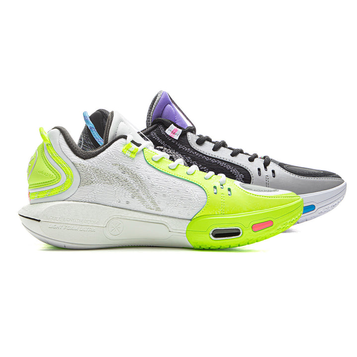 Wade Shadow 7 Mismatch "Cyber Yin Yang" - Black & Green Shoes – Way of Wade